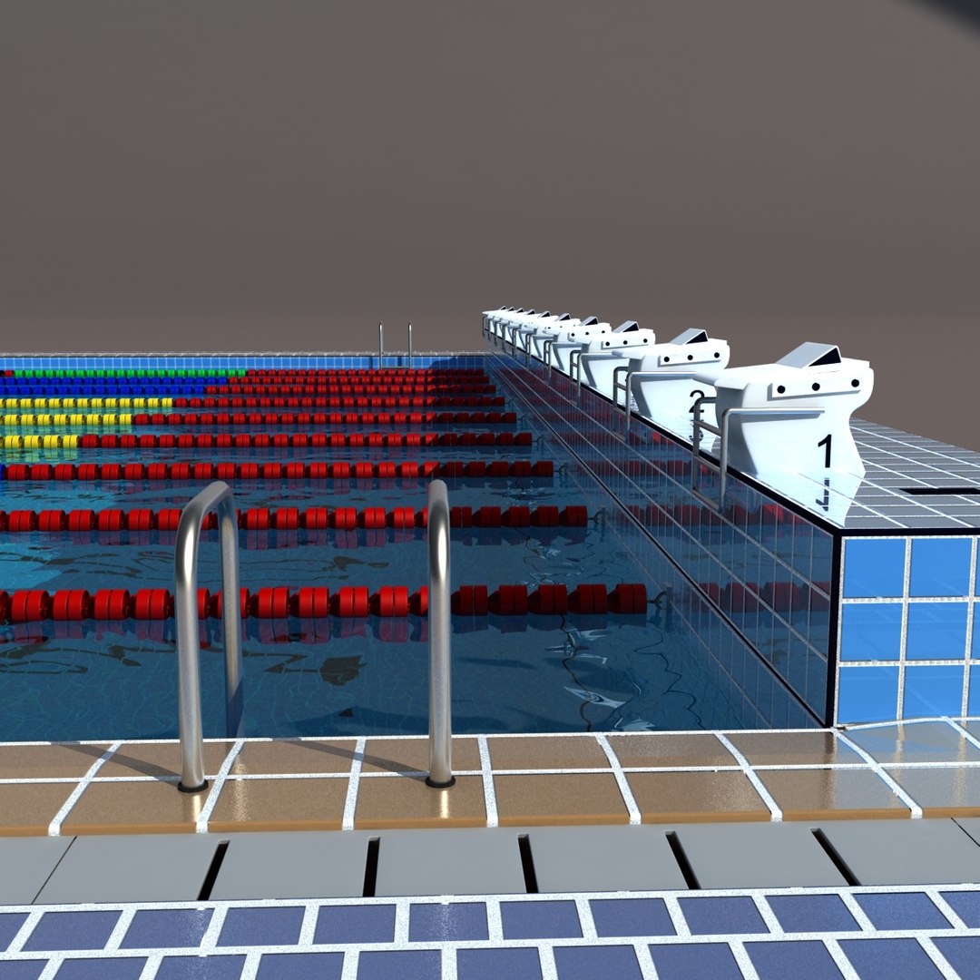 3d Model Olympic Swimming 2