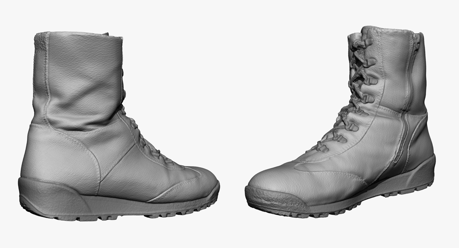 3D Model Realistic Scout Boot - TurboSquid 1508870