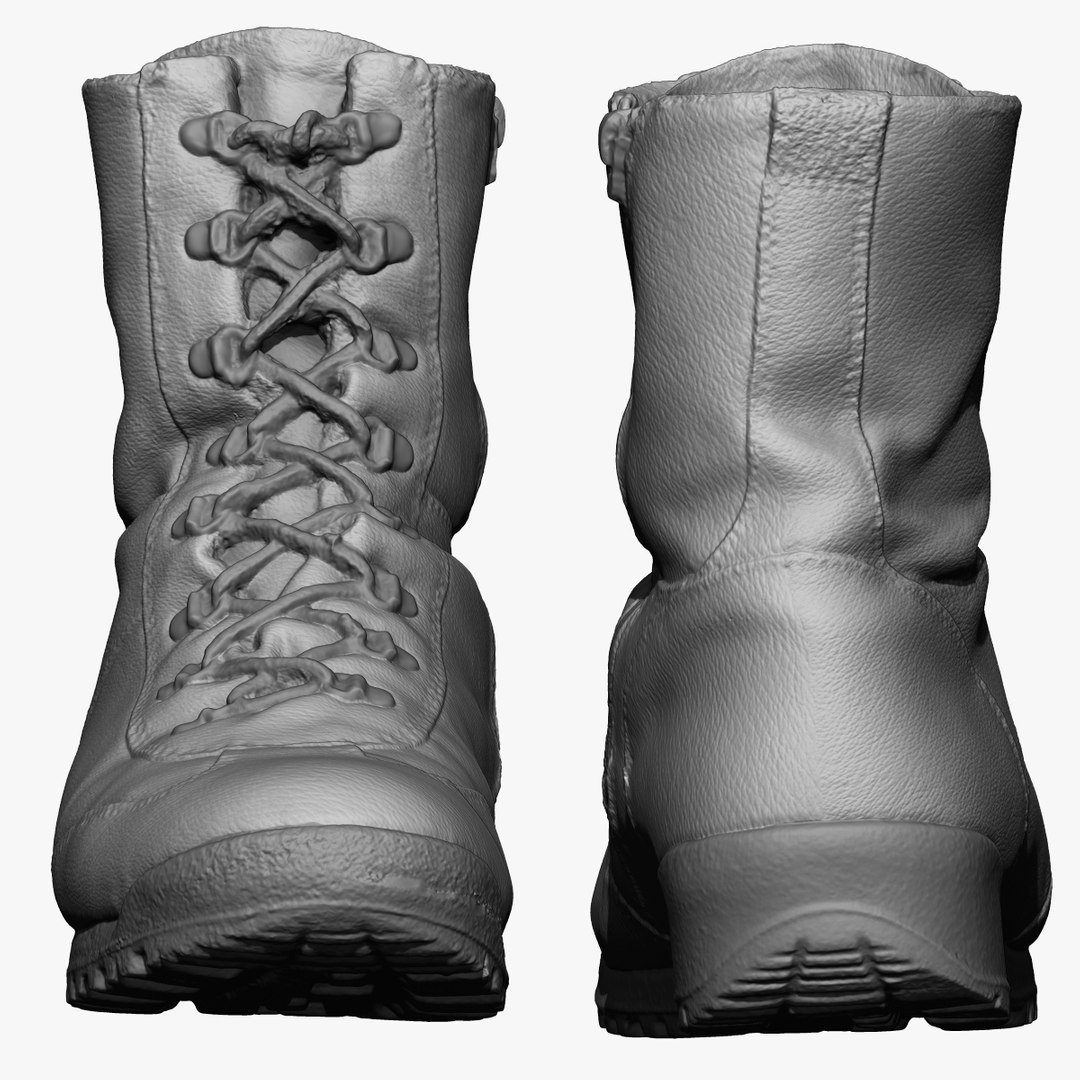 3D Model Realistic Scout Boot - TurboSquid 1508870