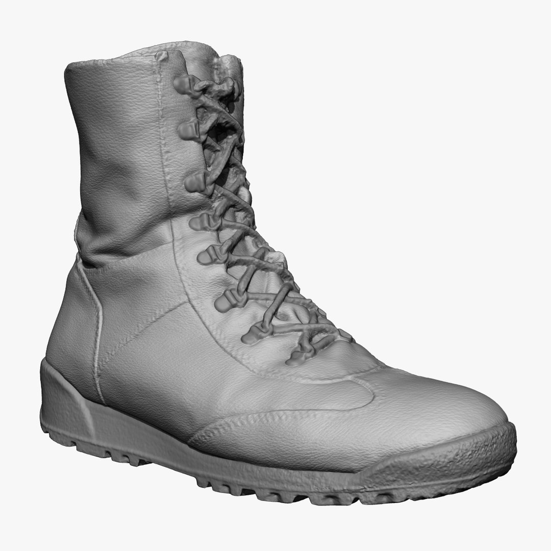 3D Model Realistic Scout Boot - TurboSquid 1508870
