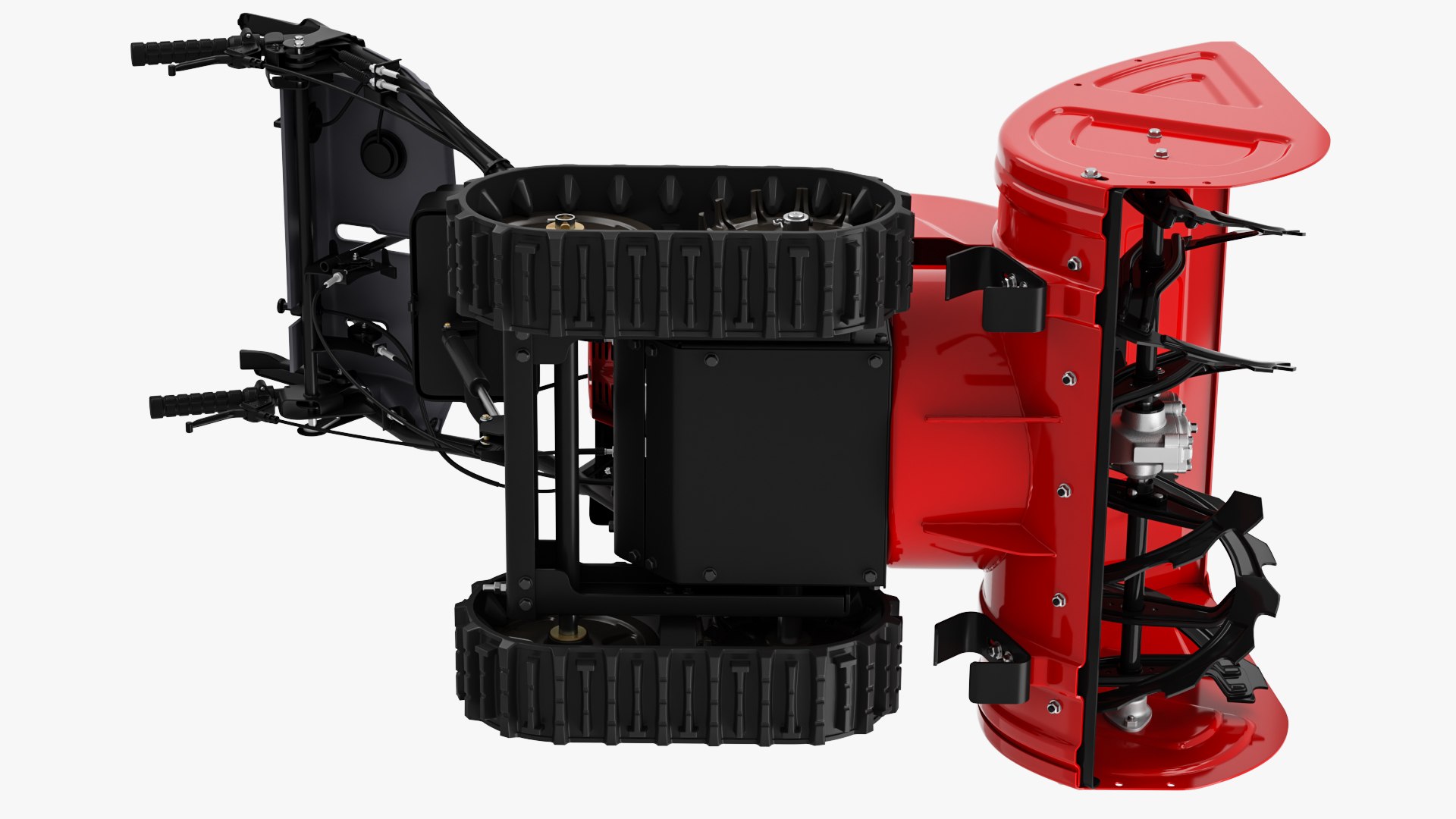 Snow Blower 3D Model - TurboSquid 1544804