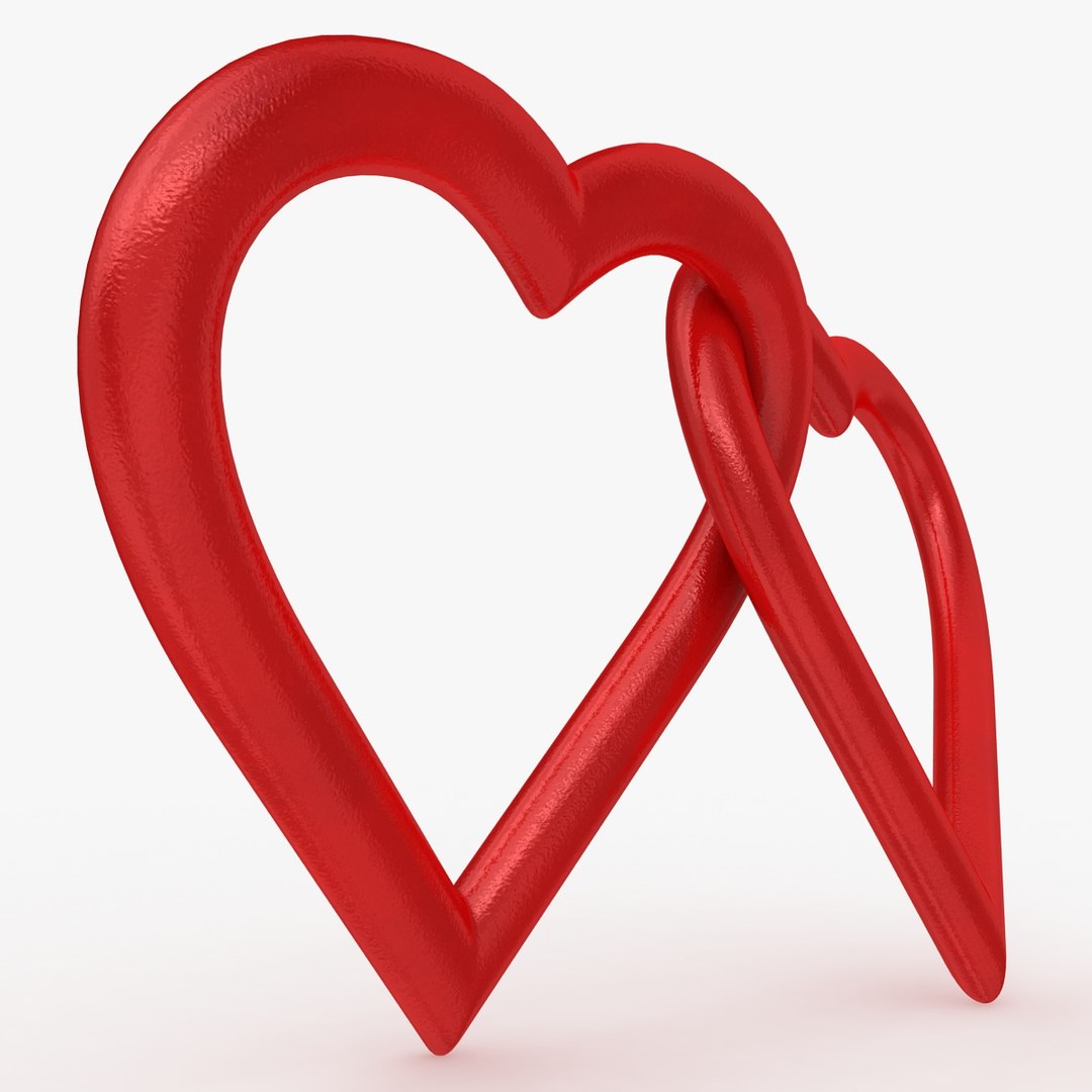 3d Model Heart Shape 02