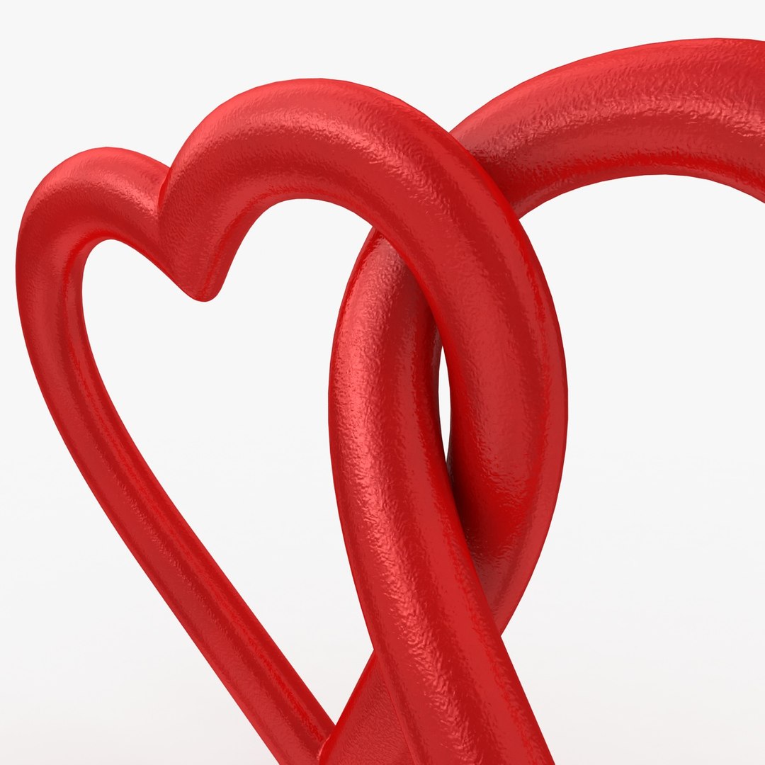 3d Model Heart Shape 02