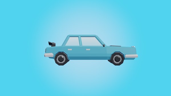 3D Low Poly Racing Car - TurboSquid 1915803