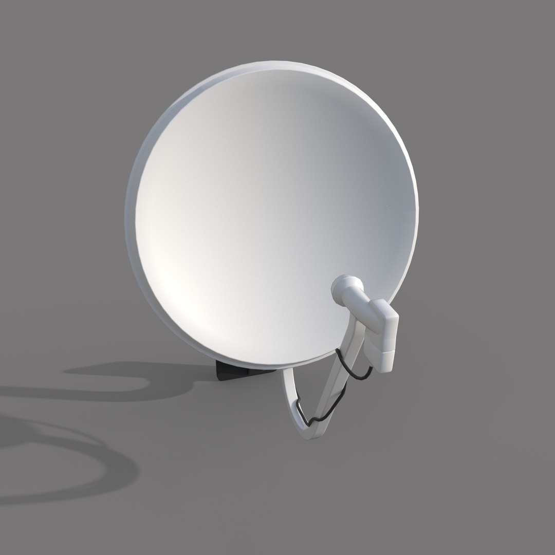 Satellite Dish 3D - TurboSquid 2387007