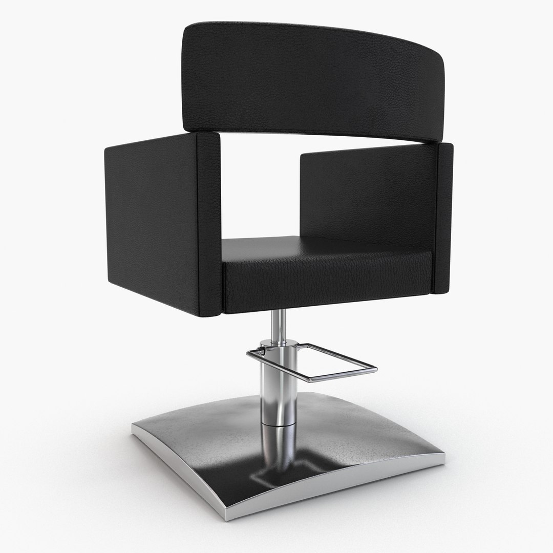 3d salon chair 4 model