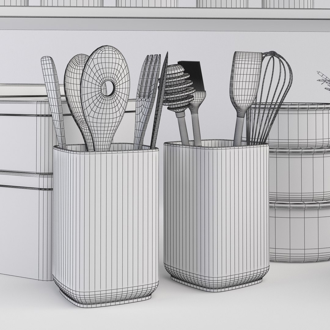 Set Orla Kiely 3d Model