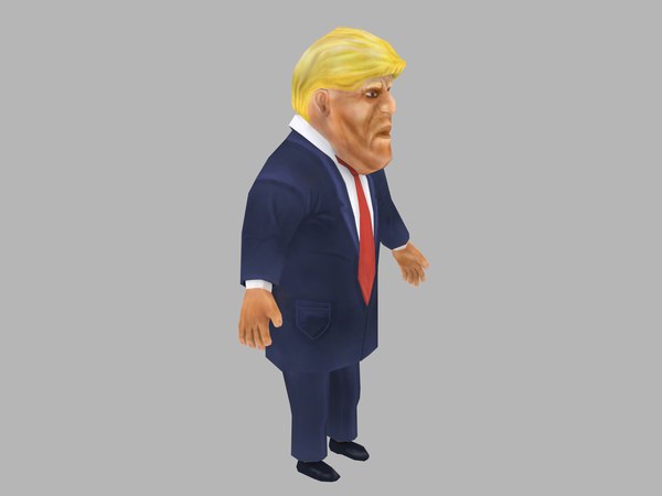 modelo 3d Donald Trump - TurboSquid 1317924
