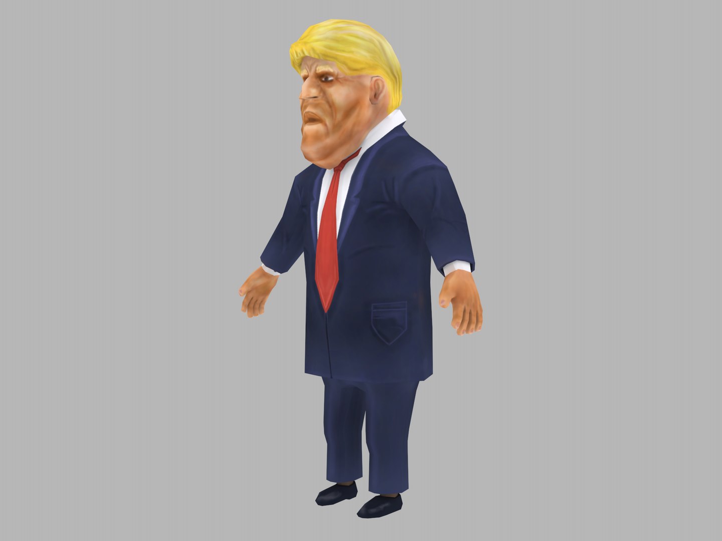 3D American Donald Trump - TurboSquid 1317924
