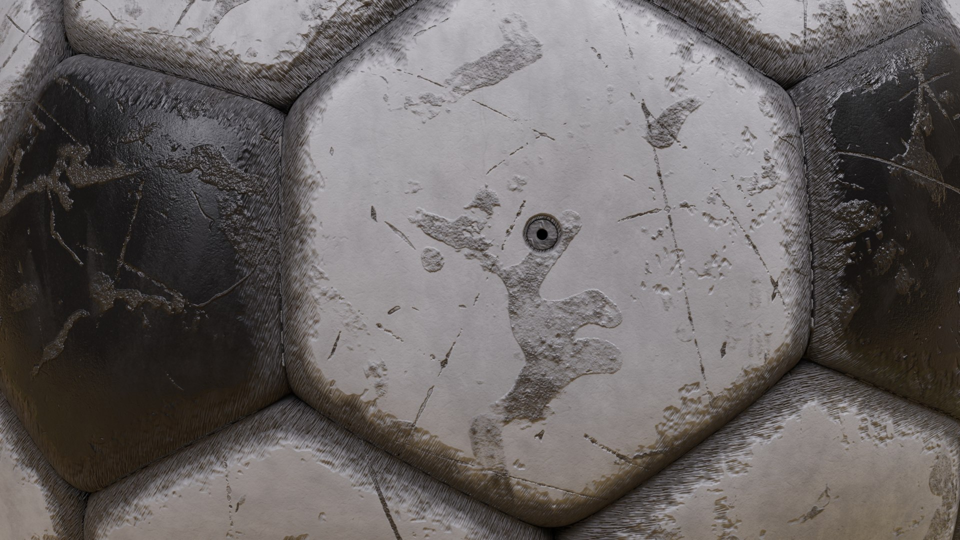Football Clean And Dirted 3D Model - TurboSquid 1784396