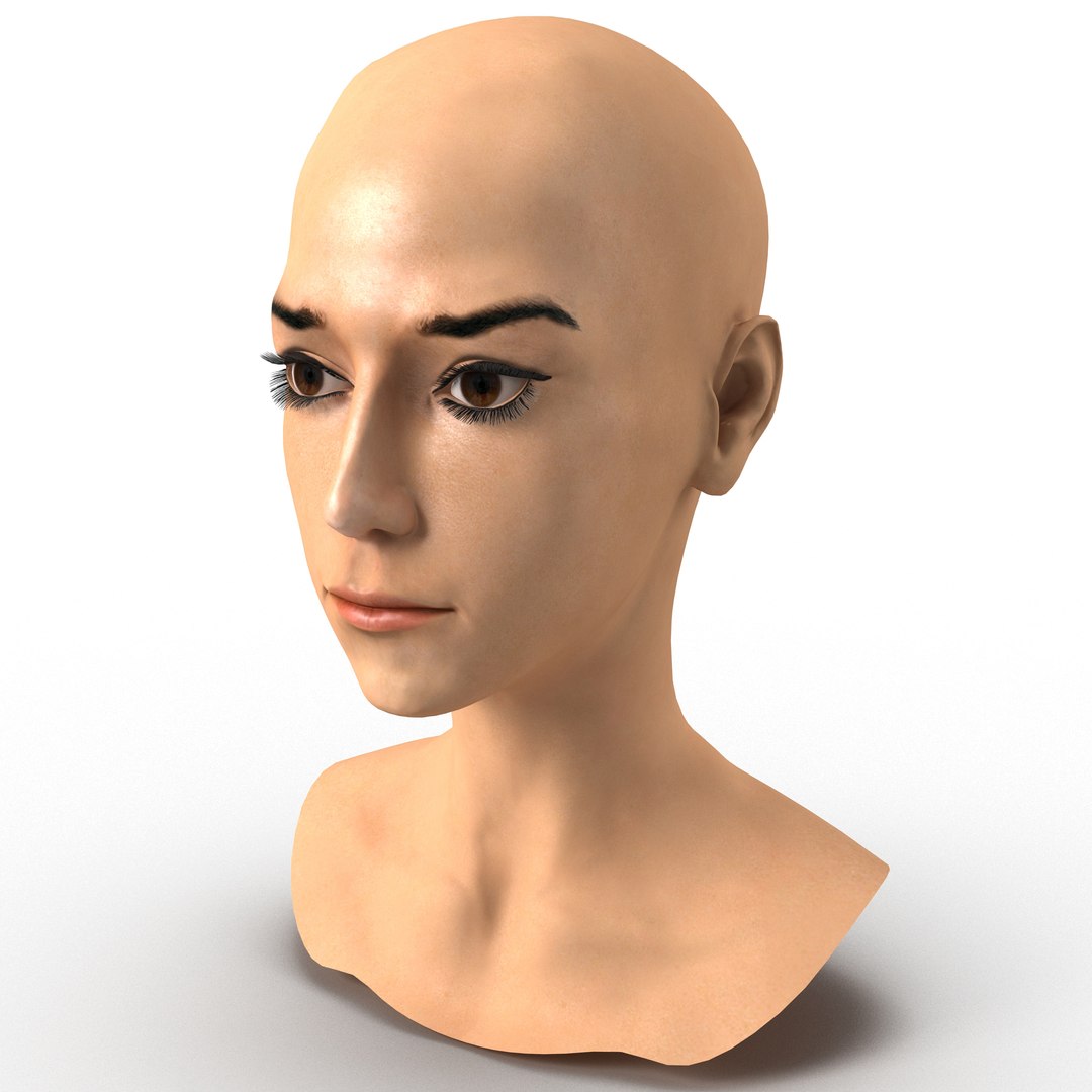 Female Head 7 Max