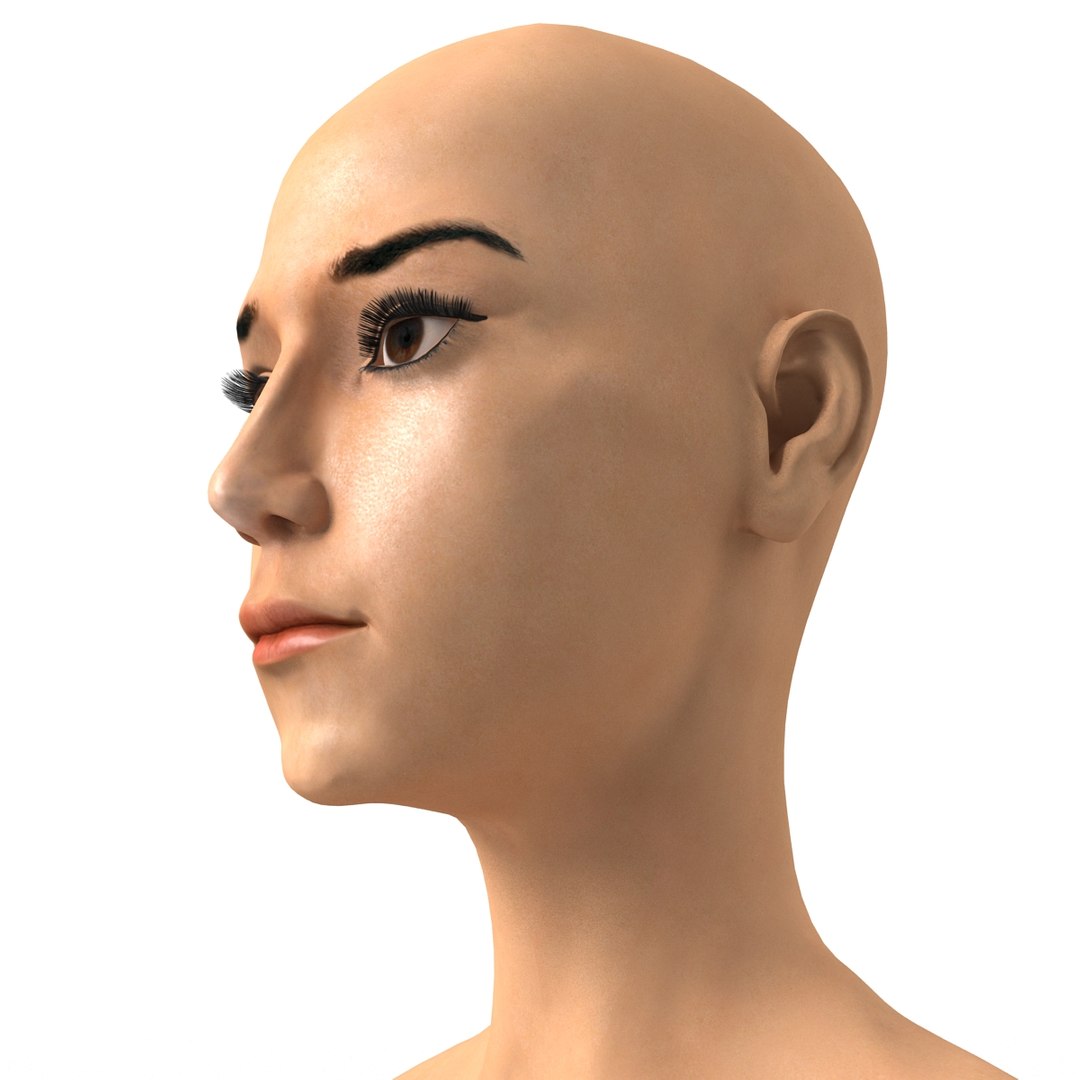 Female Head 7 Max