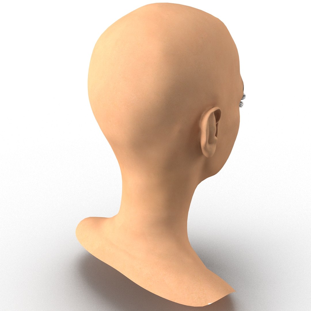 Female Head 7 Max