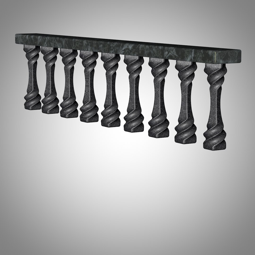 Balustrades C4d Free