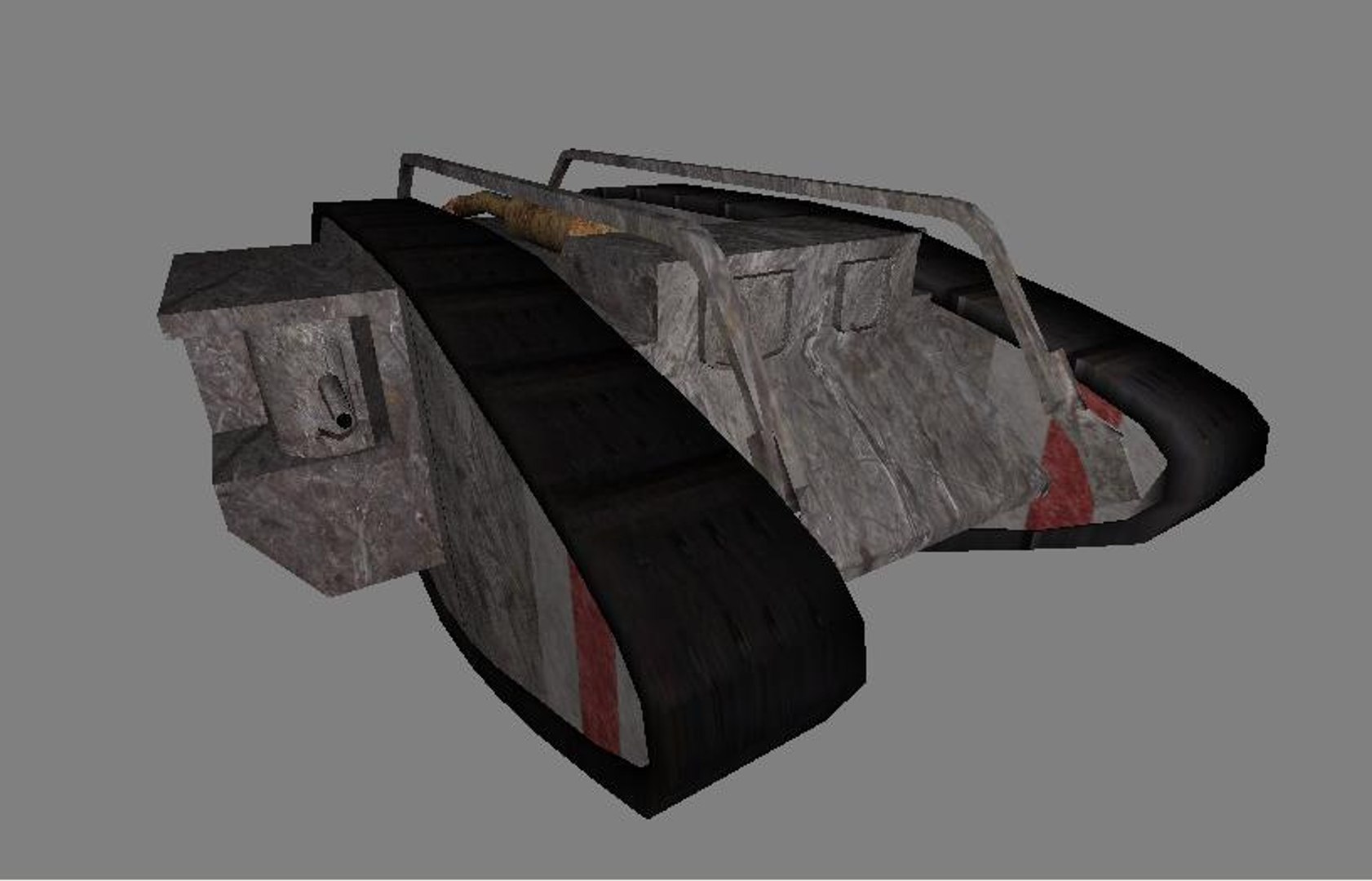 Free 3ds Model Mark V Tank