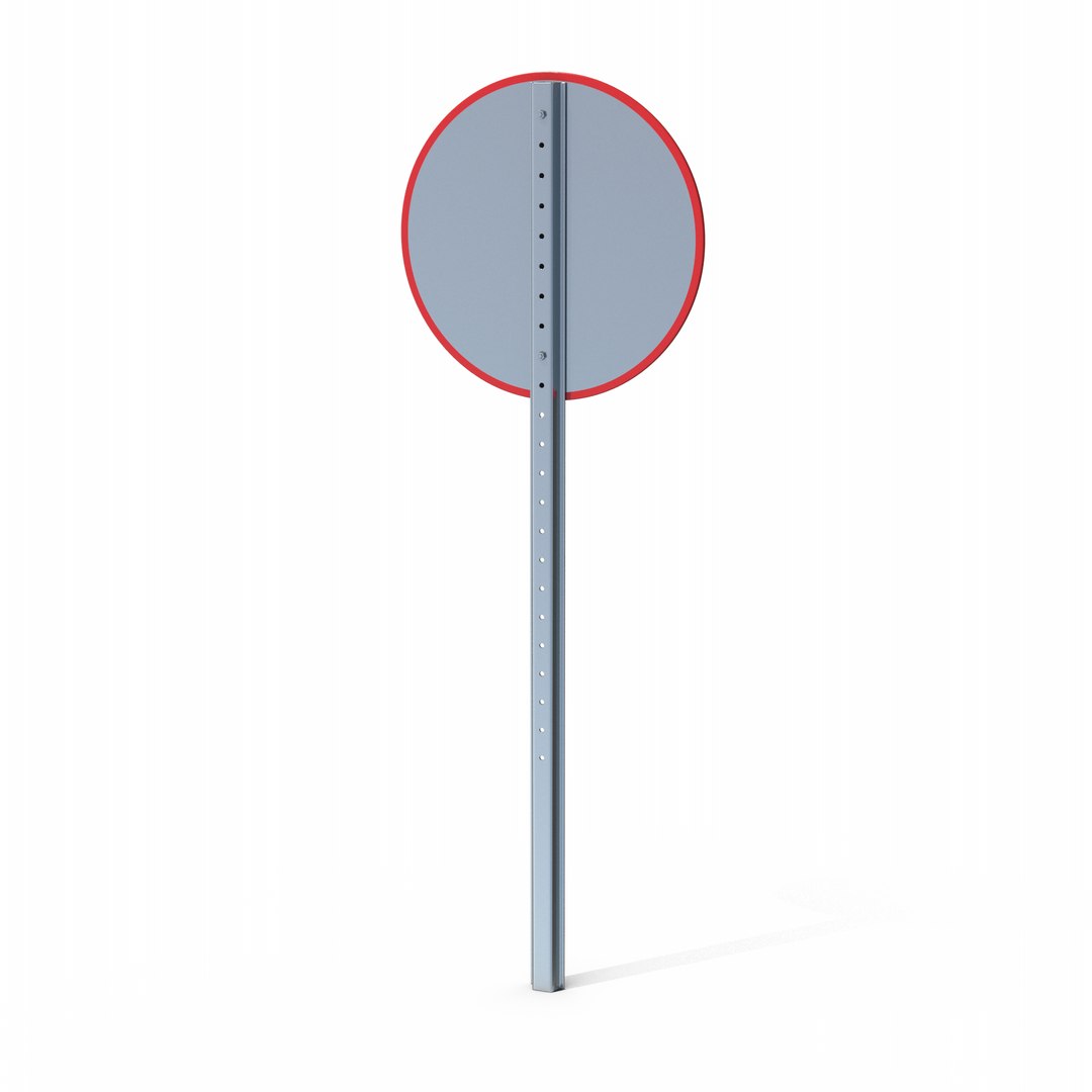 Road Sign Maximum Speed 25 Model - TurboSquid 2105477