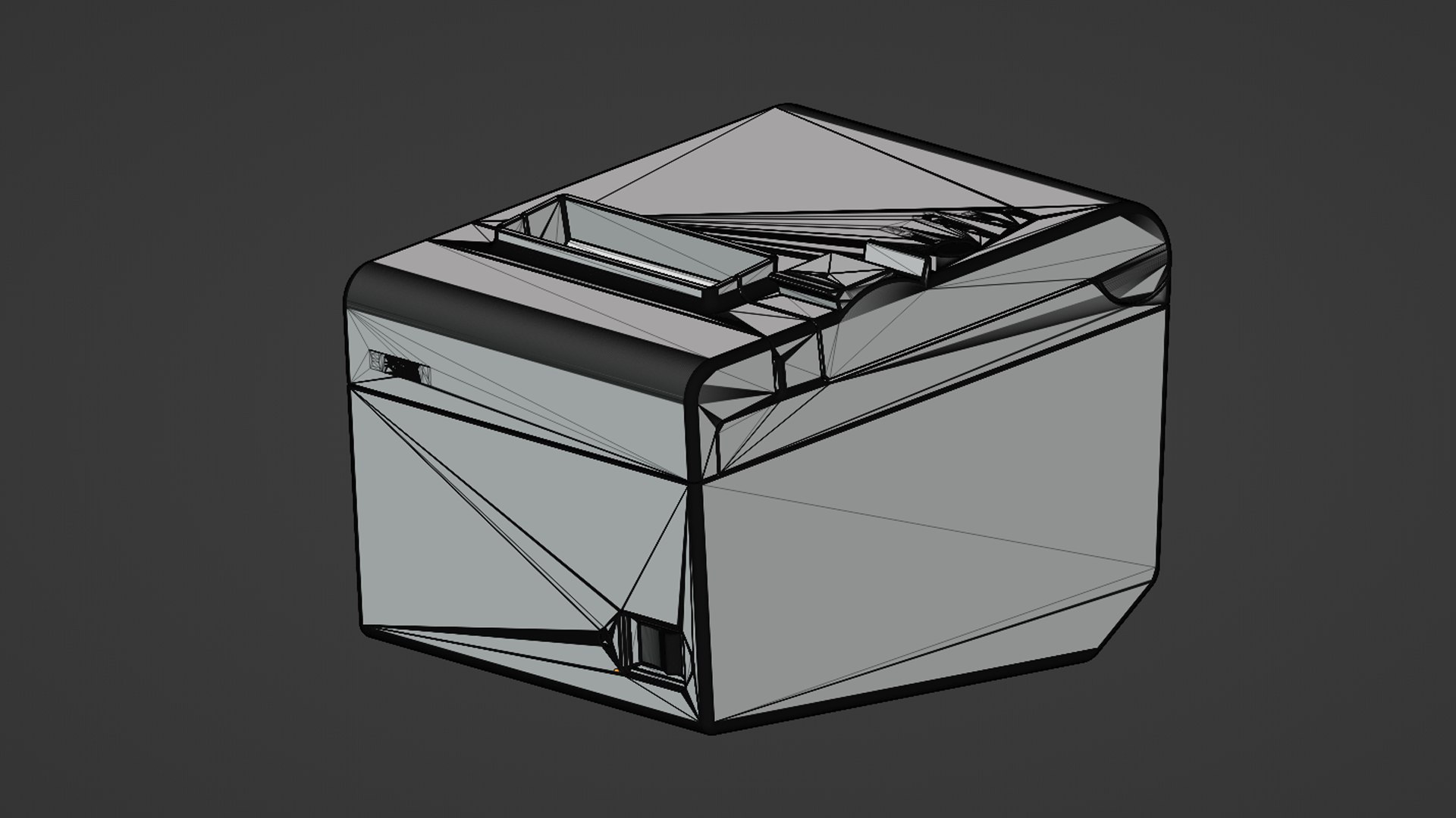 Receipt Printer 3D Model - TurboSquid 2114255