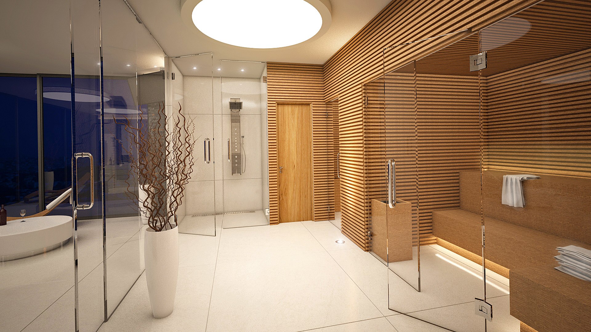 3d Wellness Interior Model