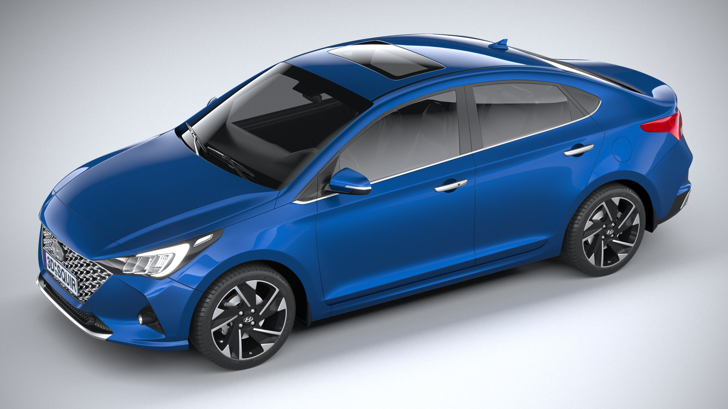 3D Hyundai Verna 2020 - TurboSquid 1756230