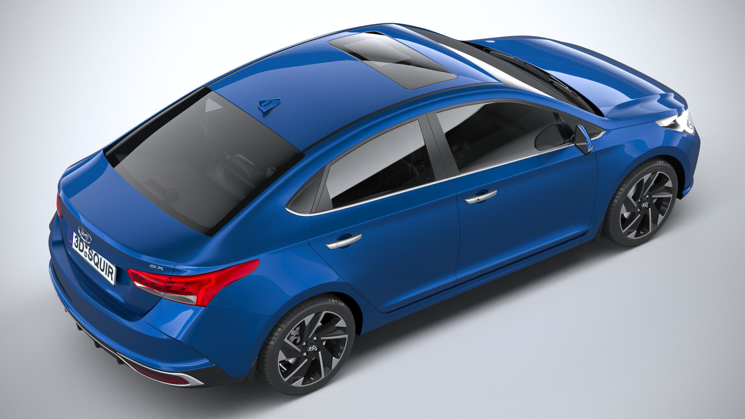 3D Hyundai Verna 2020 - TurboSquid 1756230