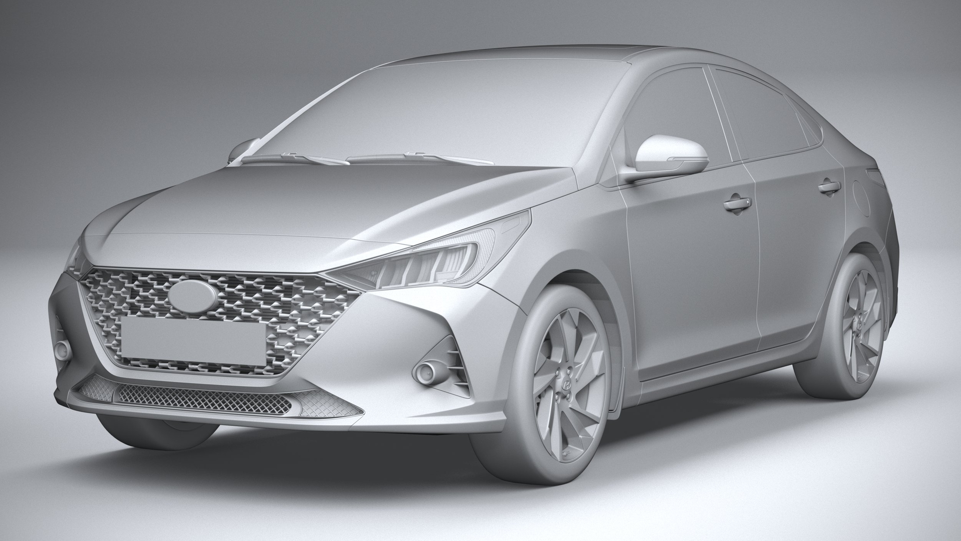 3D Hyundai Verna 2020 - TurboSquid 1756230