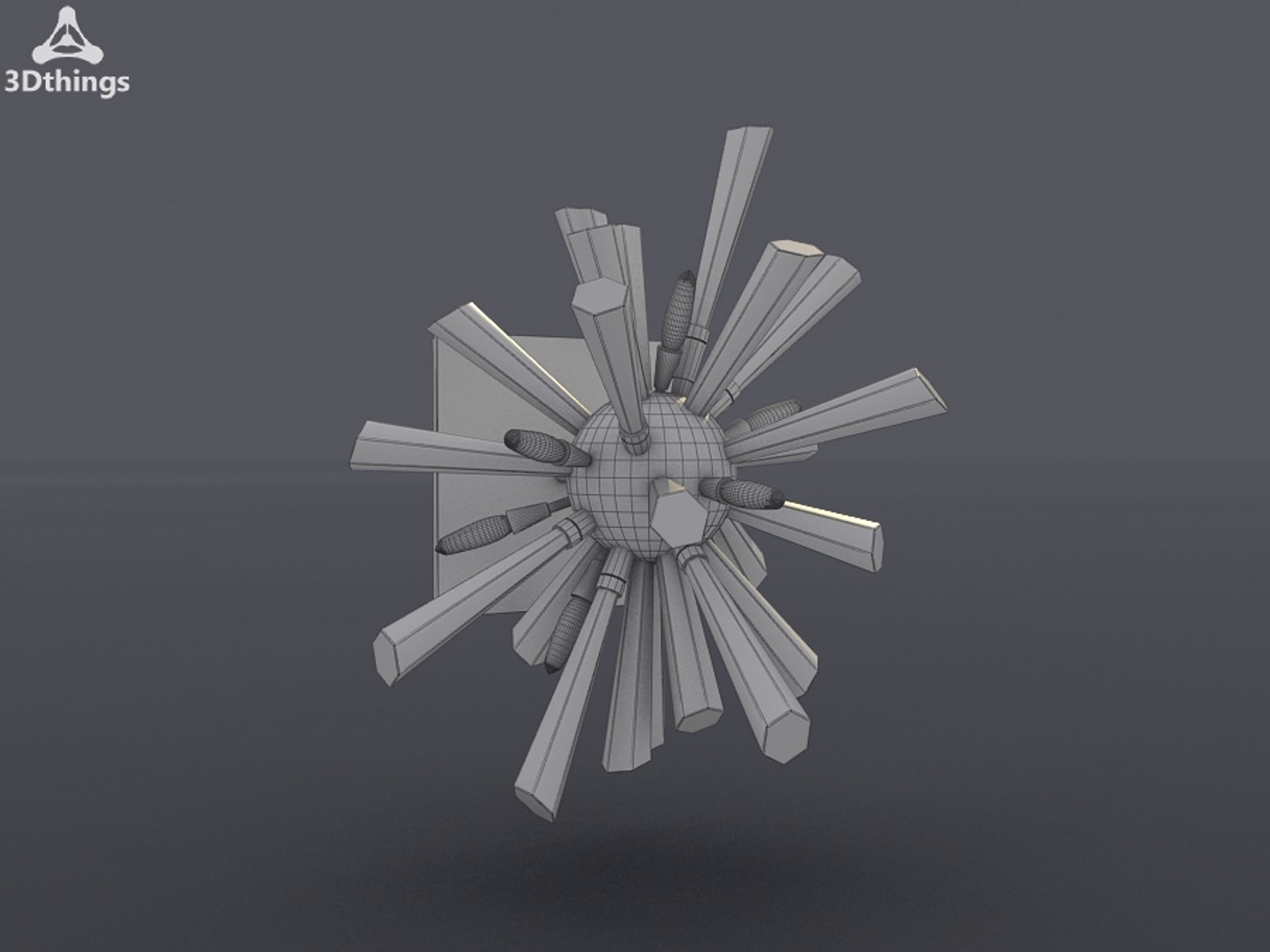 wall modern chrome max