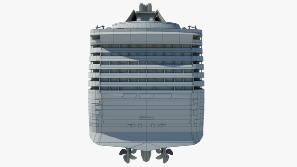 MSC Cruise Ship Collection Vol.9 3D model - TurboSquid 1738399
