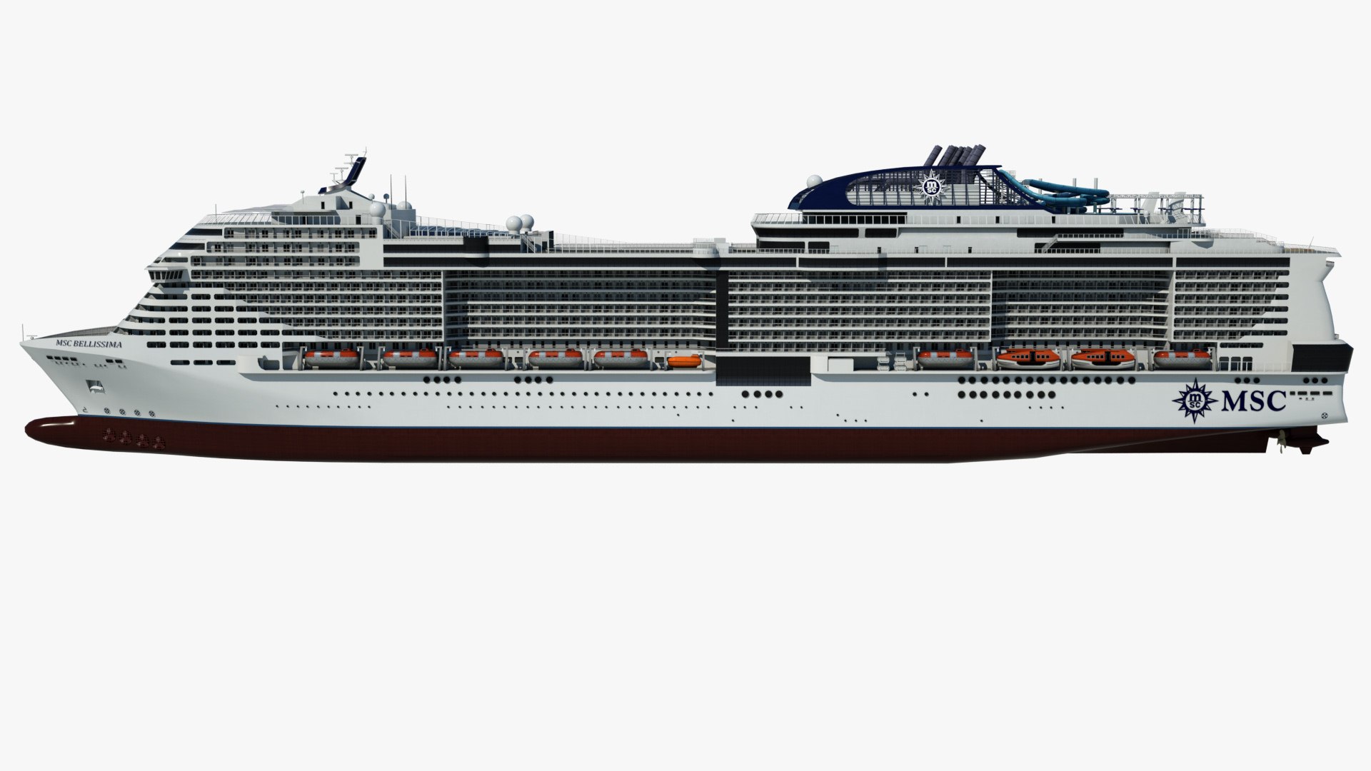 MSC Cruise Ship Collection Vol.9 3D Model - TurboSquid 1738399