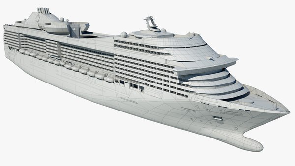 MSC Cruise Ship Collection Vol.9 3D model - TurboSquid 1738399