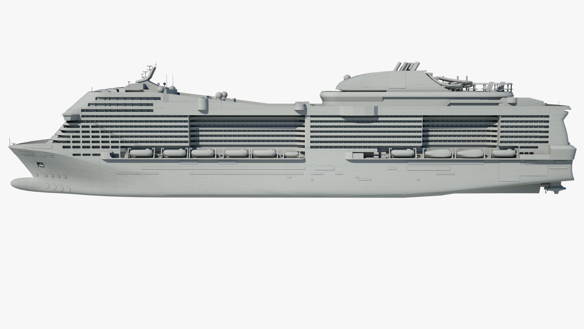 MSC Cruise Ship Collection Vol.9 3D Model - TurboSquid 1738399