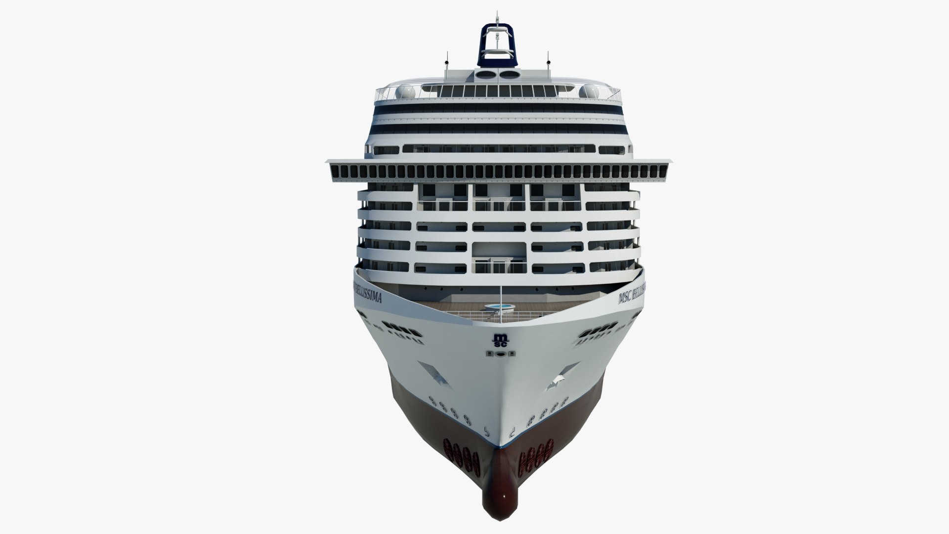 MSC Cruise Ship Collection Vol.9 3D Model - TurboSquid 1738399