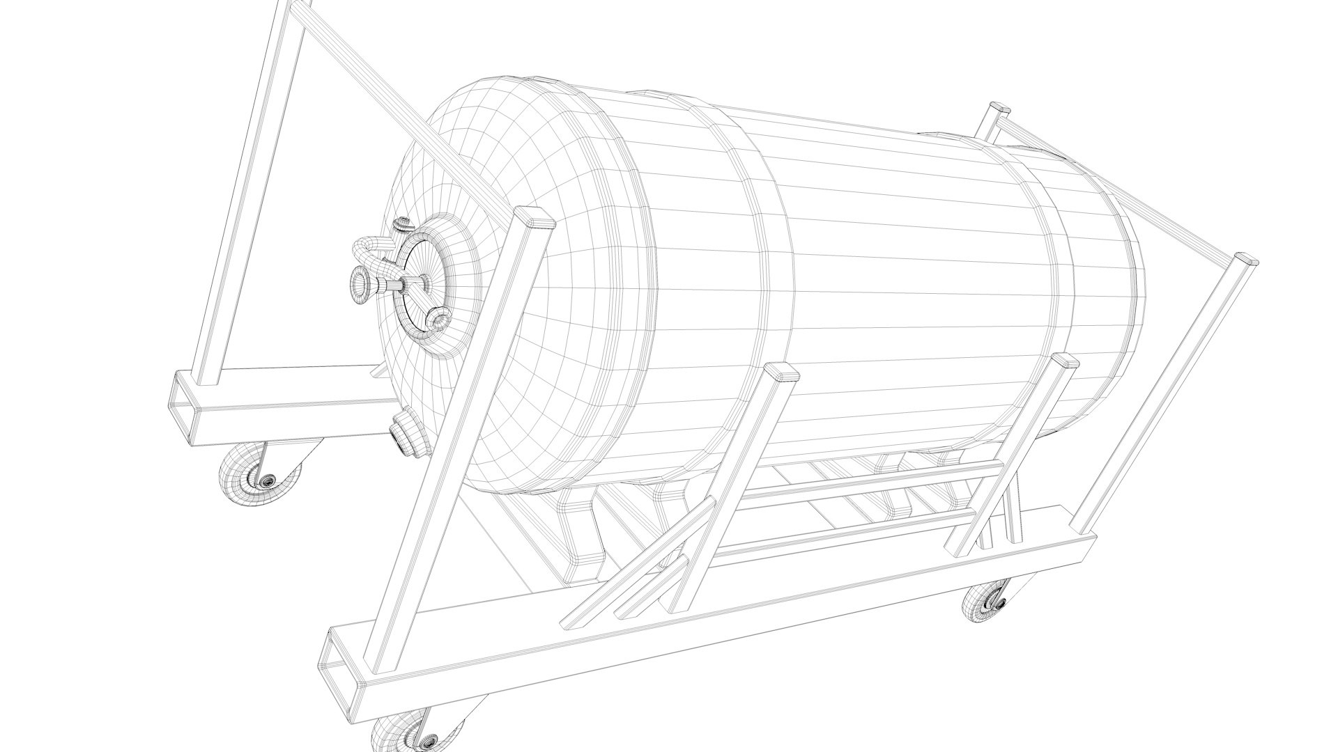 Beer Storage Tank Model - TurboSquid 2046217