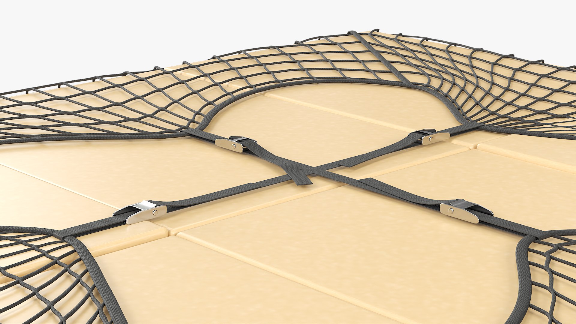 3D Boxed Freight With Full Containment Net Beige And Black - TurboSquid ...