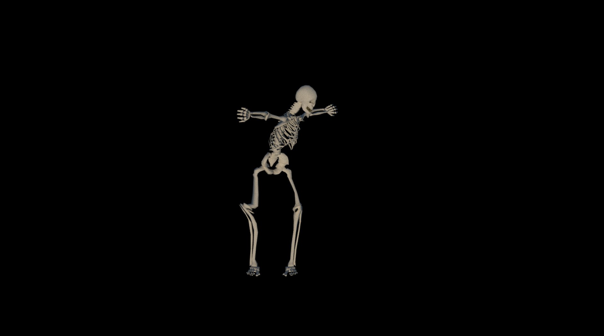 3D Skeleton Rising - TurboSquid 1503528