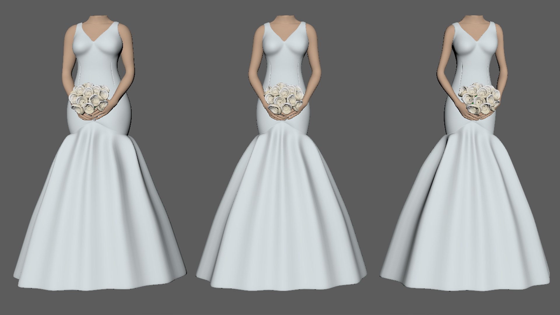 Bride 2 Ready Print 3D Model - TurboSquid 1702458