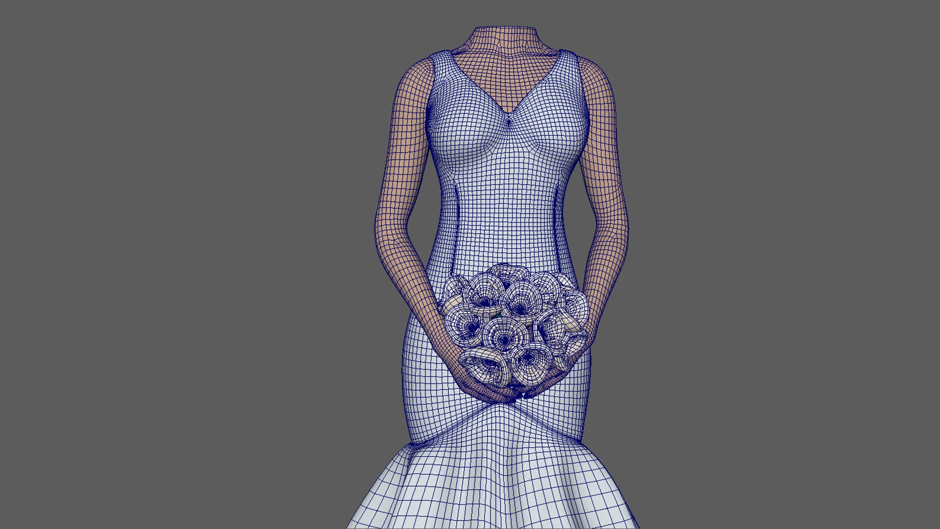 Bride 2 Ready Print 3D Model - TurboSquid 1702458