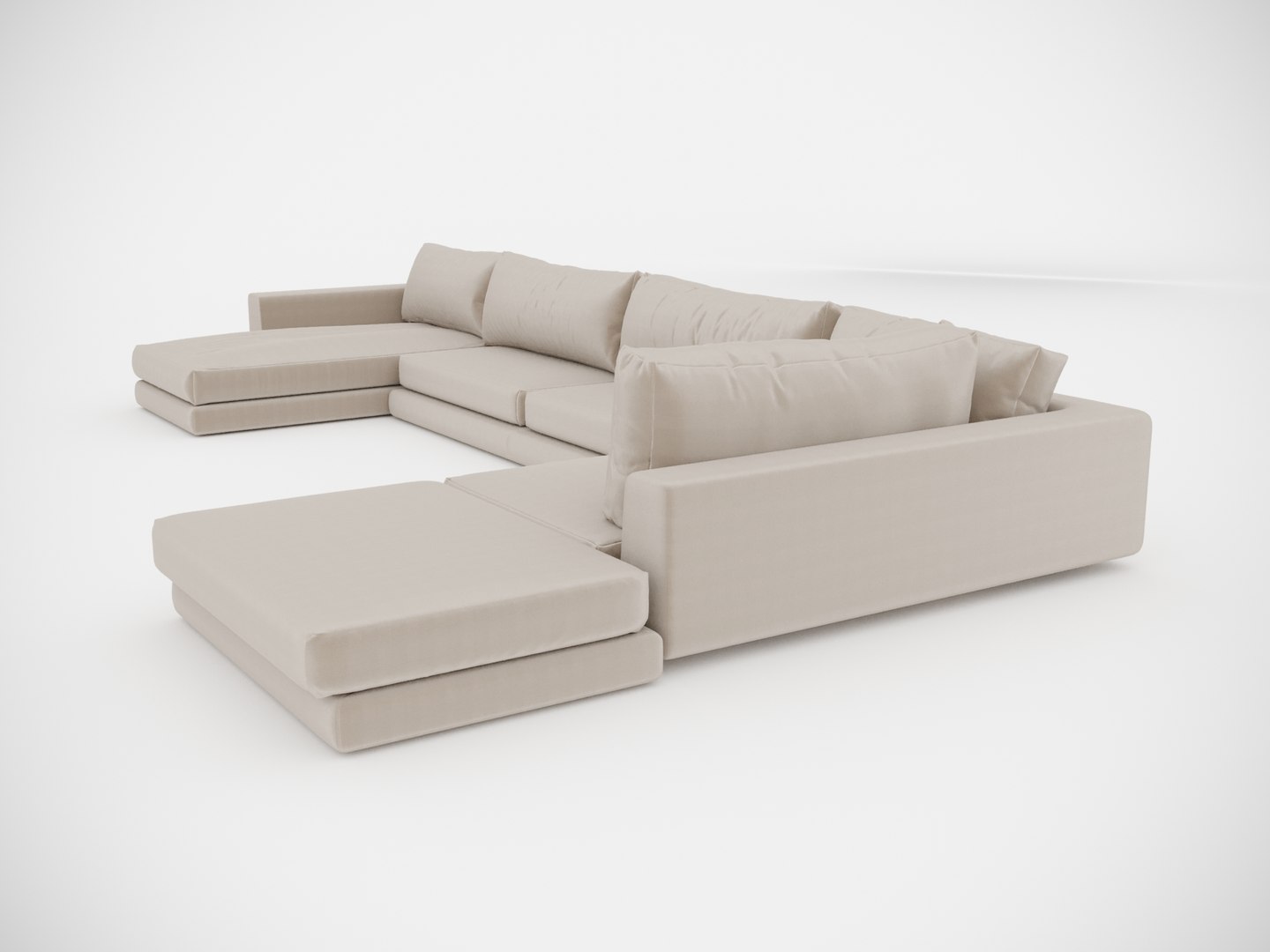3D Realistic Sofa - TurboSquid 1965831