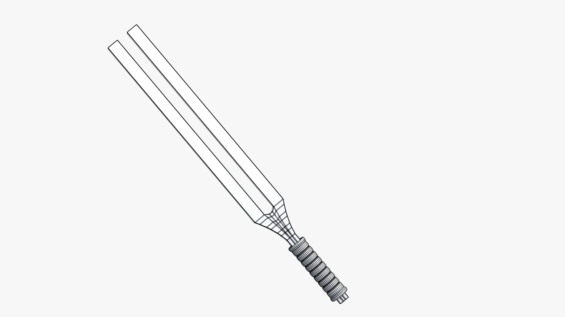3D Tuning Fork - TurboSquid 1737128