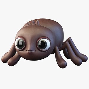 3D Cartoon Spider Models - Browse & Download Formats - TurboSquid