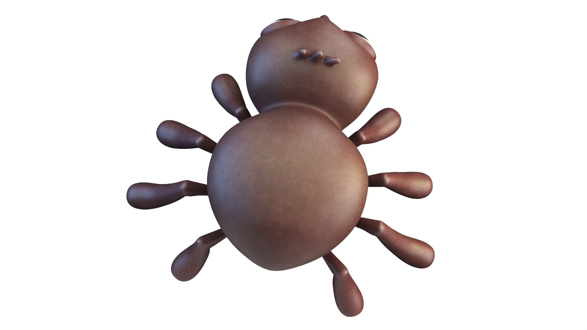 Cartoon Spider Character 3D Model - TurboSquid 2070223