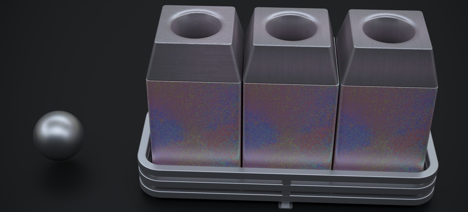 EUROSTATION TRASH SYSTEM 2023 3D - TurboSquid 2175775