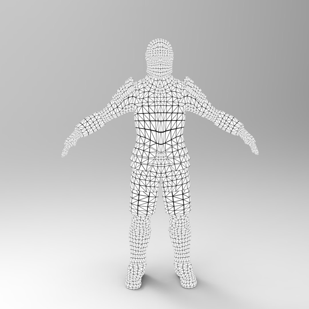 Knight Games - Iron Armor 3d Model