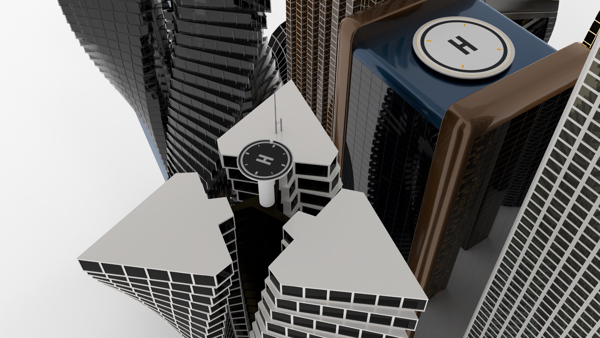 3D model Skyscraper Polovinko - TurboSquid 1945564