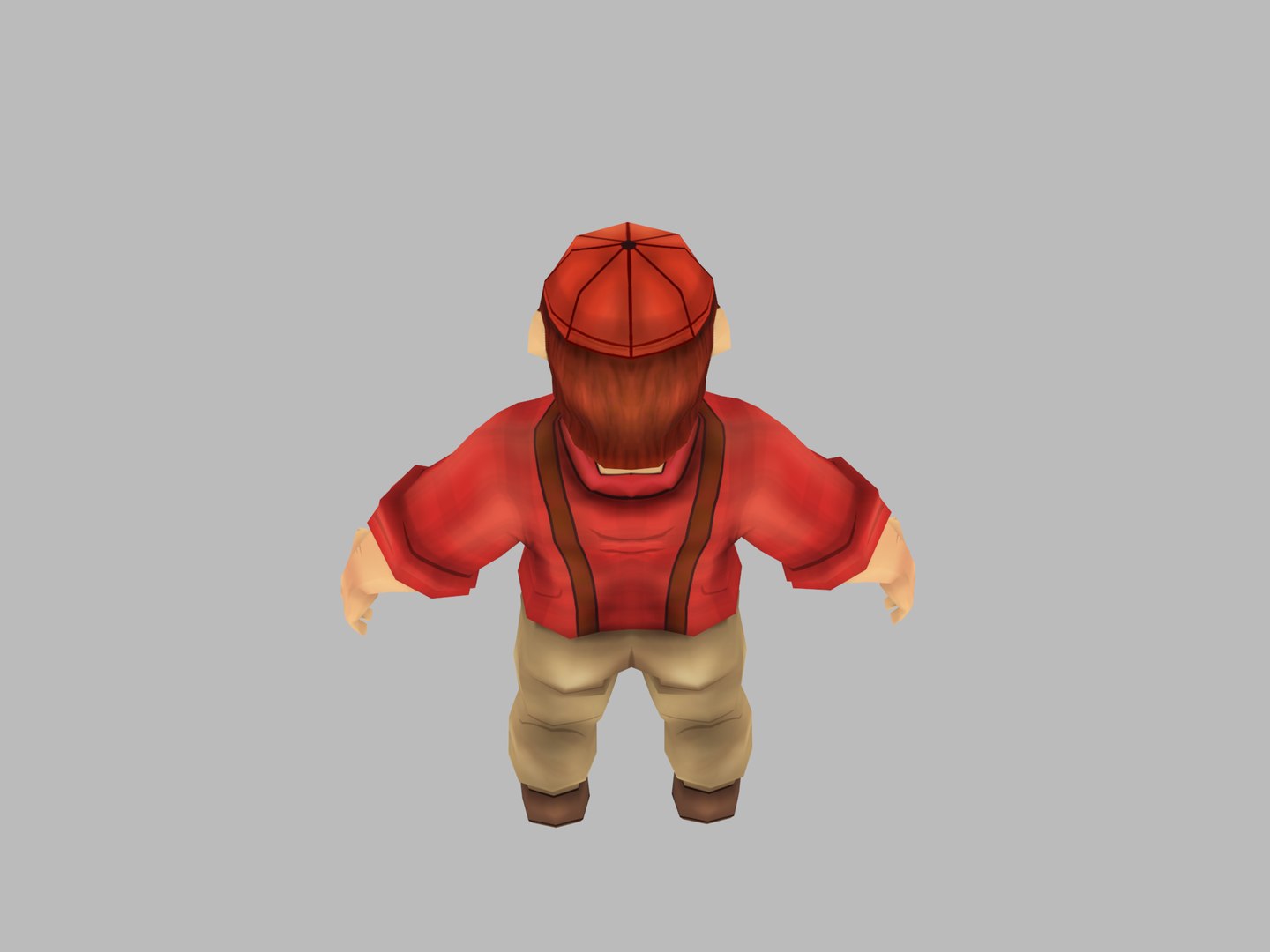 Character Lumberjack 3D Model - TurboSquid 1358014