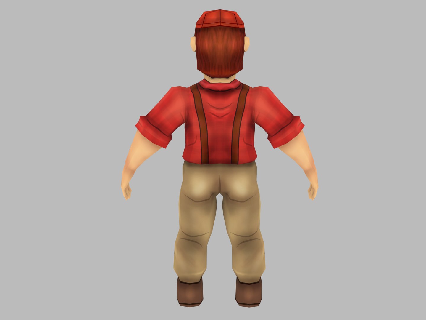 Character Lumberjack 3D Model - TurboSquid 1358014