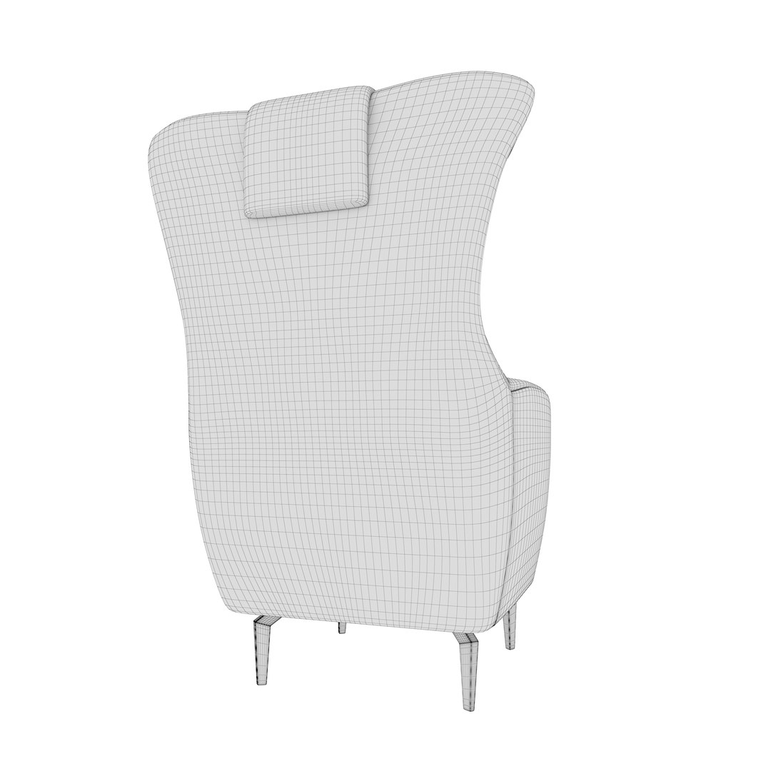 3D Model Lounge Chair - TurboSquid 2173216