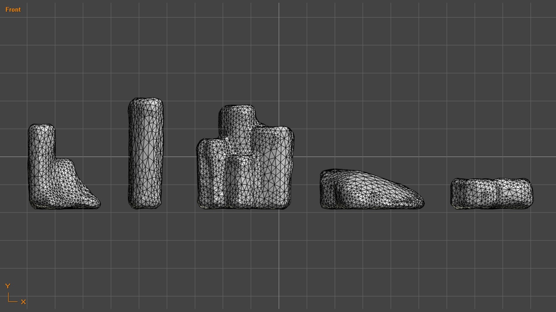 Free 3D Rock Set 01 - Base - TurboSquid 2059285