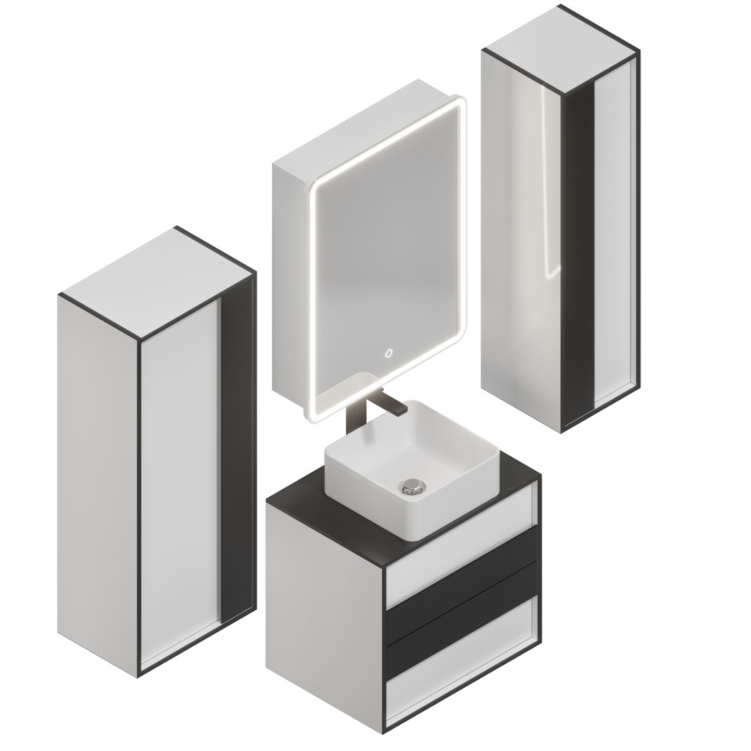 Style Line Amsterdam 60-70-80 And Cases 3D Model - TurboSquid 2191718