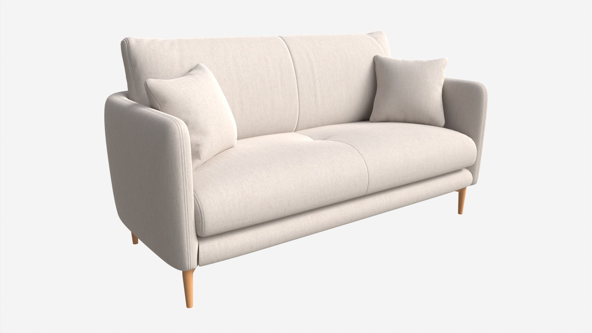Sofa Small Ercol Aosta 3D Model - TurboSquid 2010305