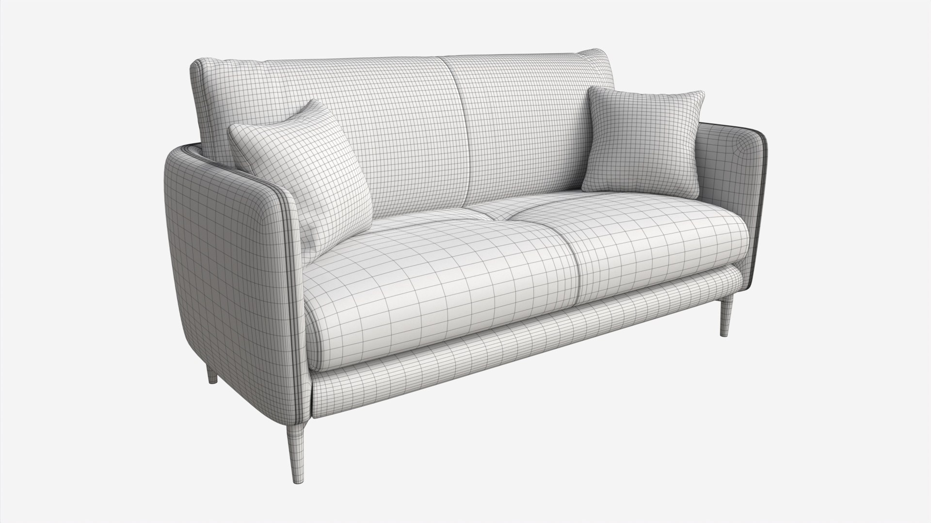 Sofa Small Ercol Aosta 3D Model - TurboSquid 2010305